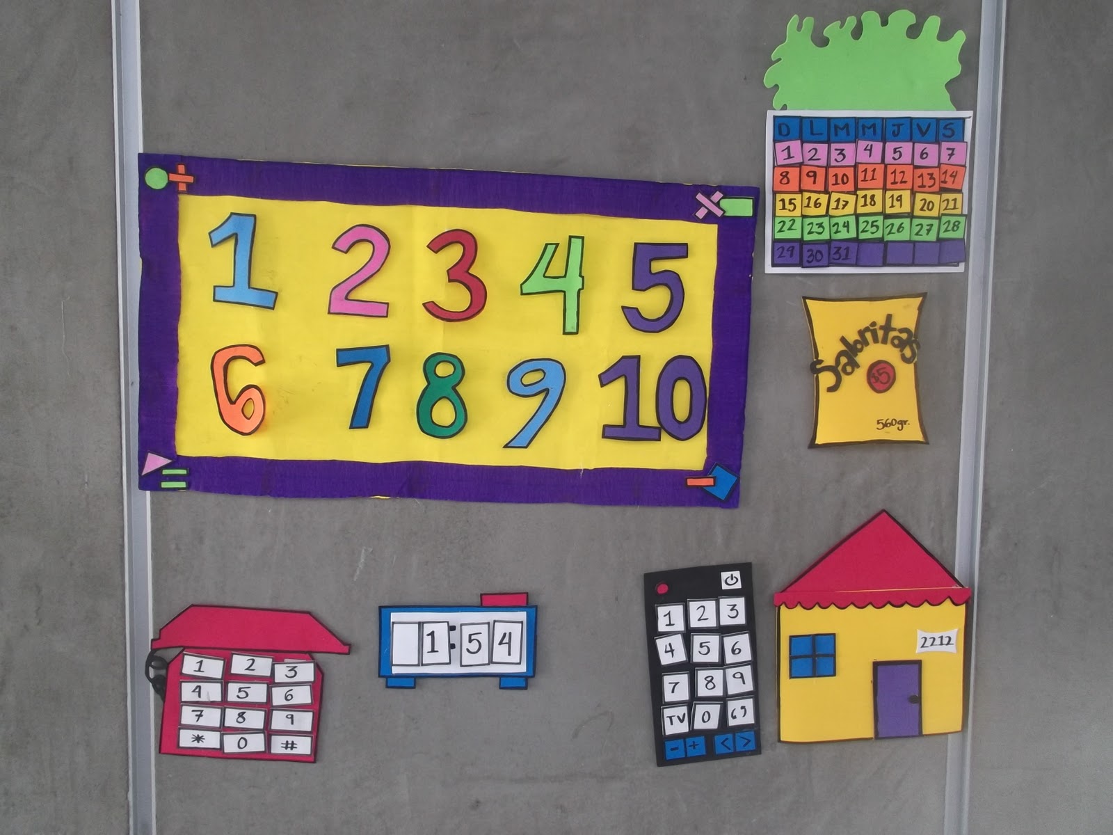 Diseño de Material Didactico: ¨Conociendo Números¨