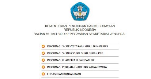 Alamat Baru Cara Cek Penghasilan SK Inpassing Guru Non PNS 2017 ...