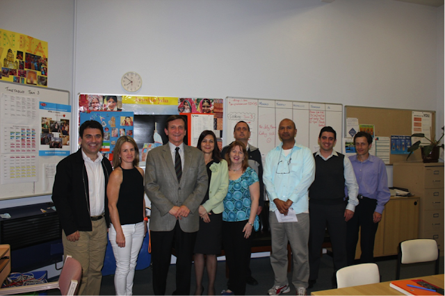 Ron Hoenig Member for Heffron: Mascot Public School P & C Visit