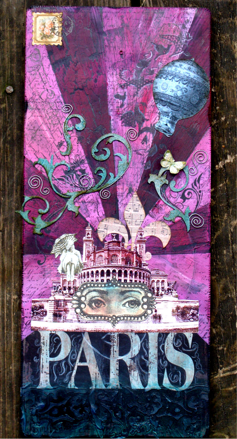 Art & Designs By Nicole Eccles: Altered Art/ Mix Media Collage