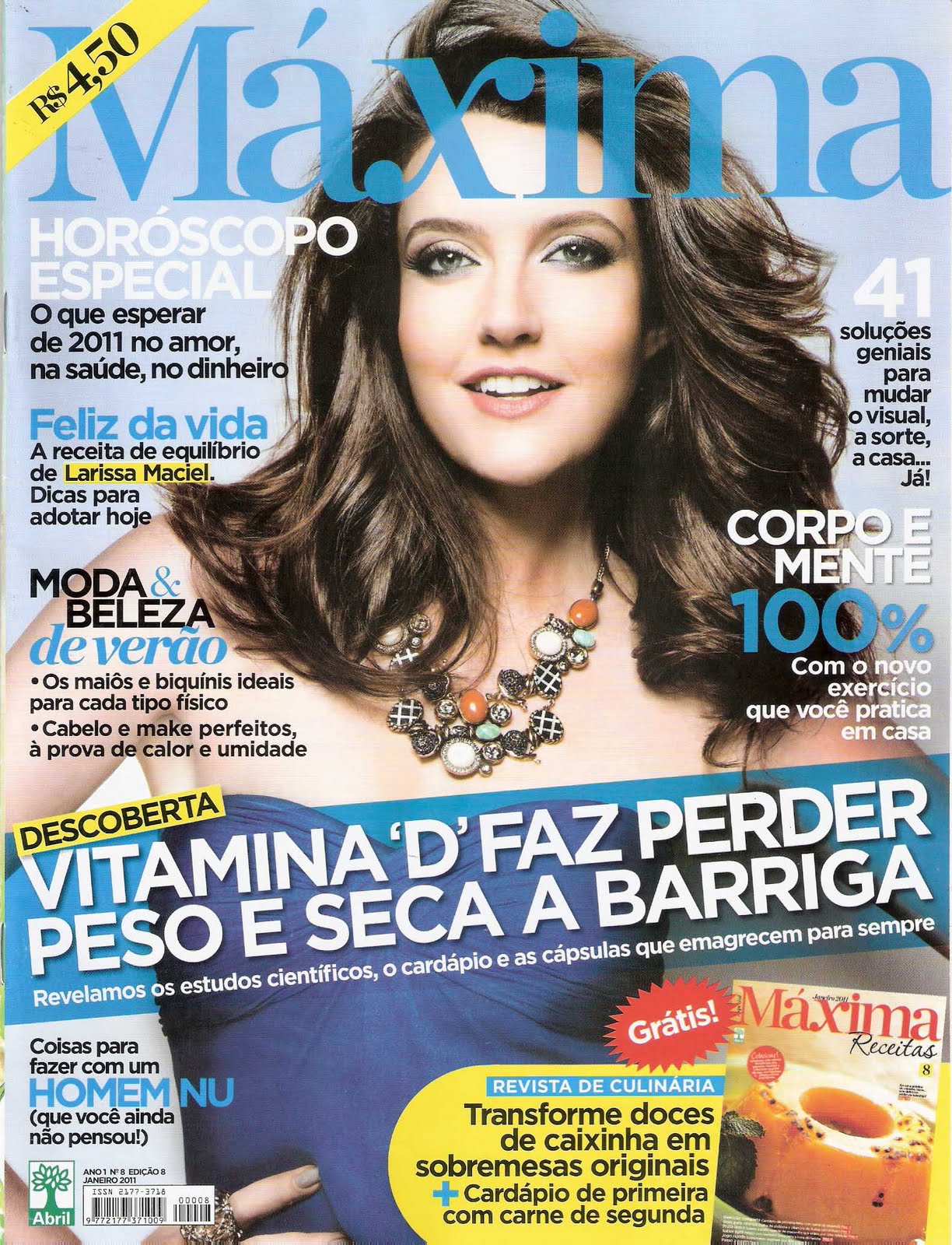 Milena Moraes joias: REVISTA MÁXIMA JAN 2011