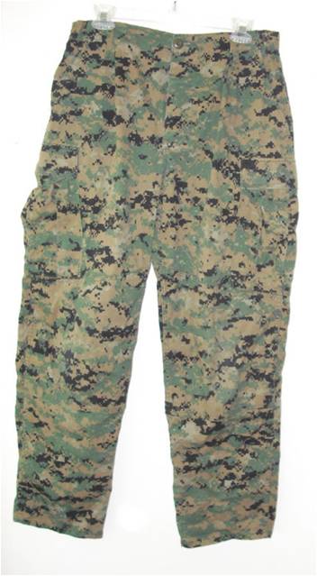 House of the Brave: U. S. Marine Corps Marpat Woodland Camouflage Pants