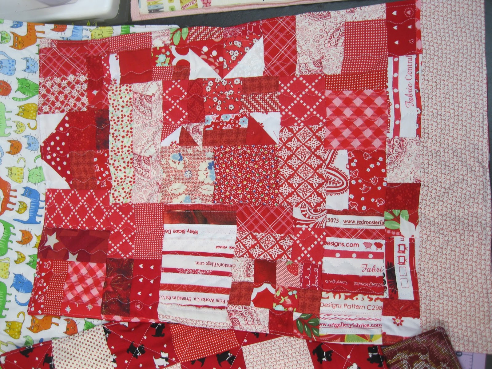 CRAZY BY DESIGN: Red Wrap-up