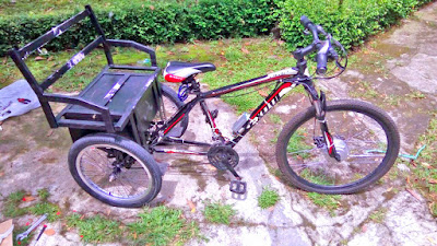 GALERI SEPEDA LISTRIK HASIL RAKITAN 2018 EBIKE KITS CONVERSI 48V 350W ...