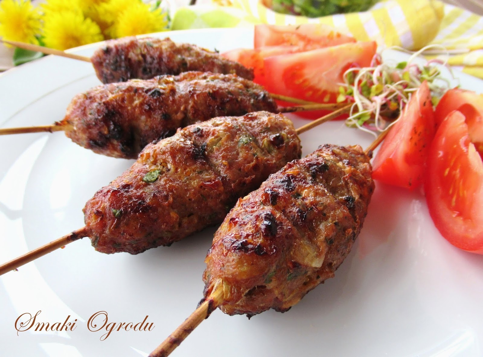 Smaki ogrodu: KOFTY Z GRILLA