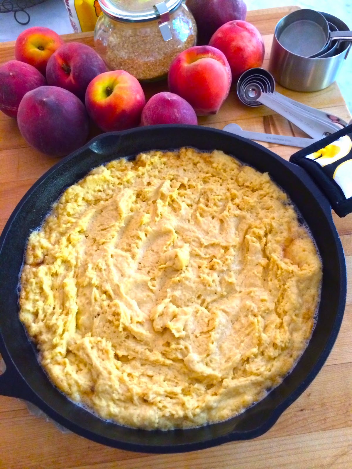 From Captain's Daughter to Army Mom: Cornbread with Peaches and ...