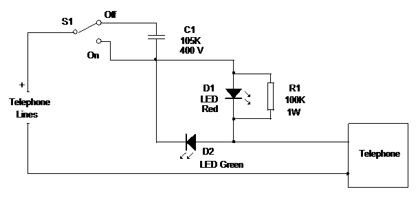 Telephone Status Indicator ~ Electrical Engineering Pics