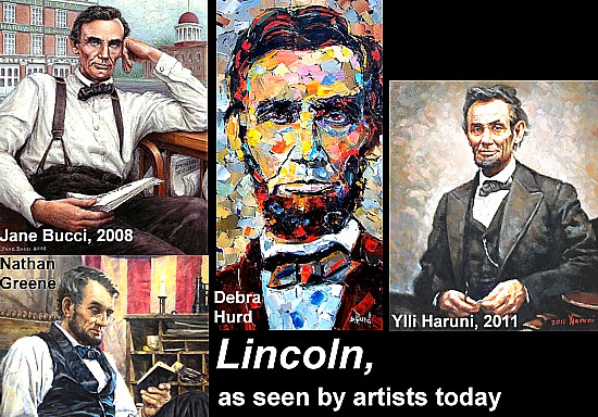 Art Now and Then: Abraham Lincoln Portraits