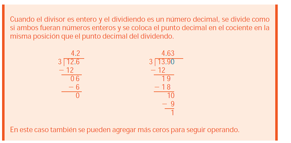 ACTIVIDADES FORMATIVAS PRIMERO: BII ACTIVIDAD 10 DIVISIÓN DE ENTEROS ...
