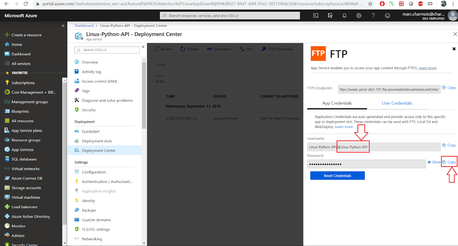 Azure And Co Deploy A Flask Restplus Api To An Azure Linux Web App 7146