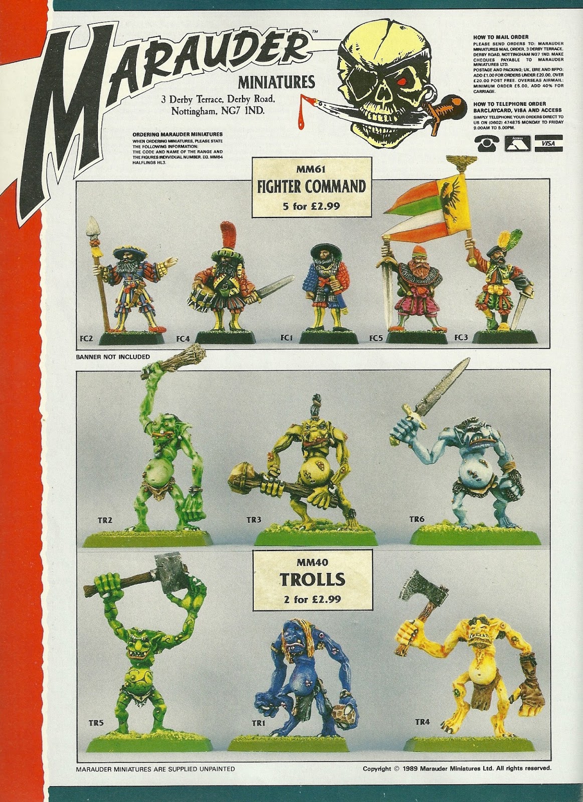 Realm of Chaos 80s: The Launch of Marauder Miniatures: An Acceptable in ...