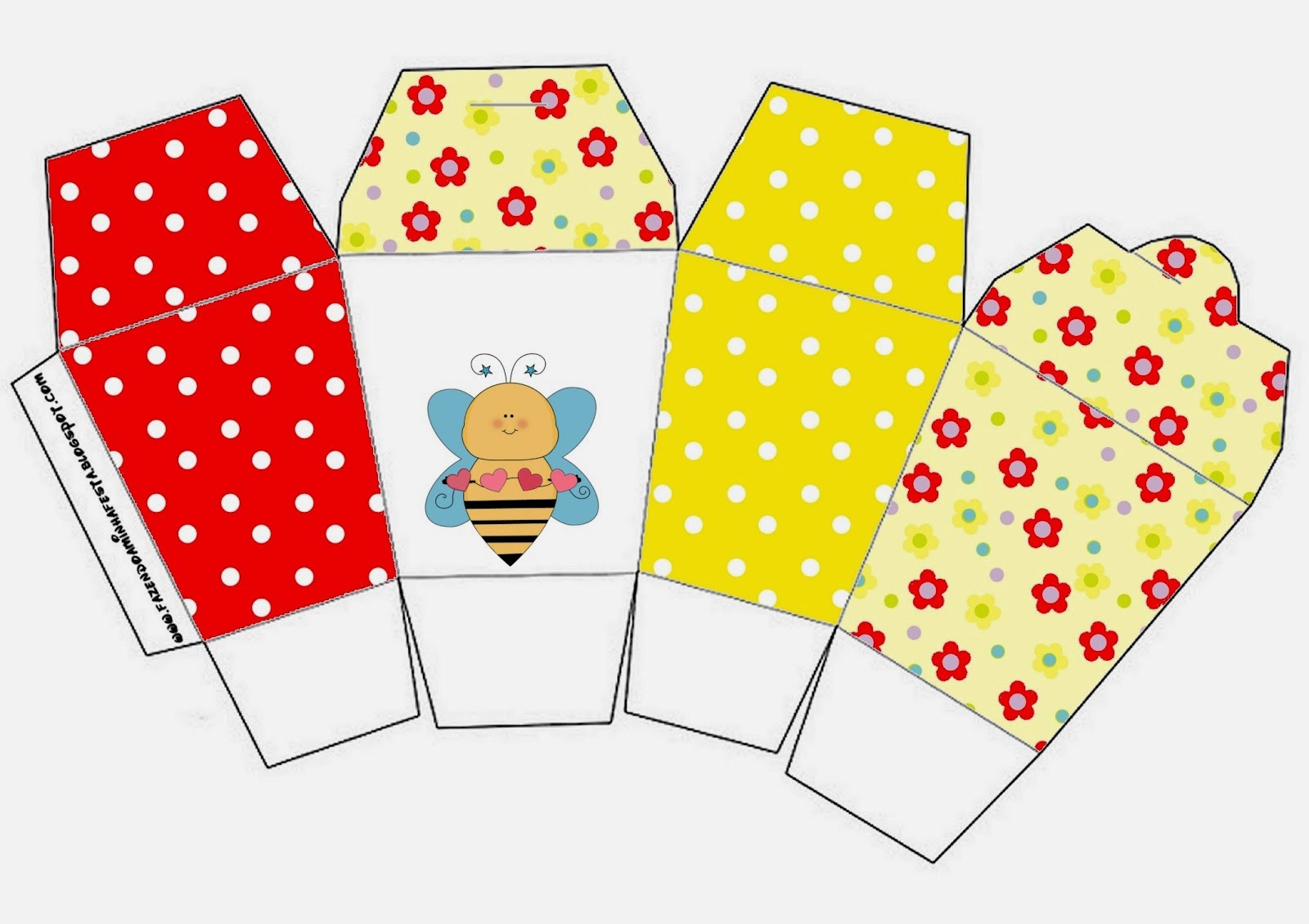 Bees: Free Printable Boxes. - Oh My Fiesta! in english
