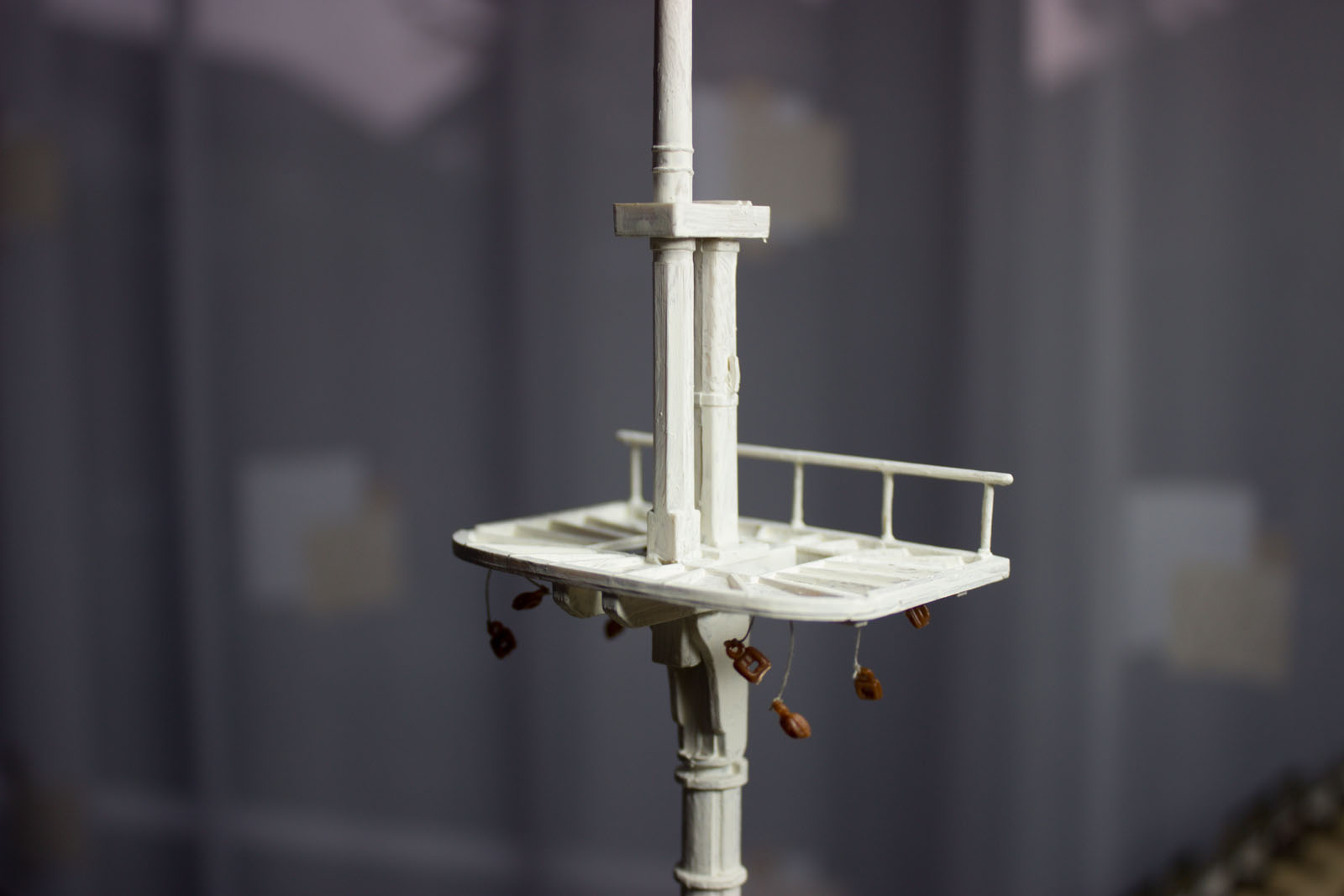 Sailing Ship Models: USS Constitution - Fore Mast