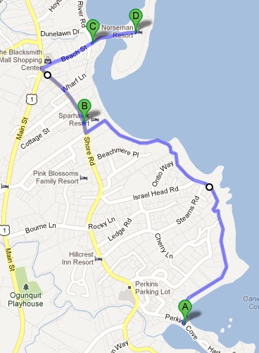 The Freelance Adventurer : Marginal Way in Ogunquit Maine