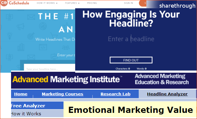 How to write great headlines? What's the best online headline analyzing ...