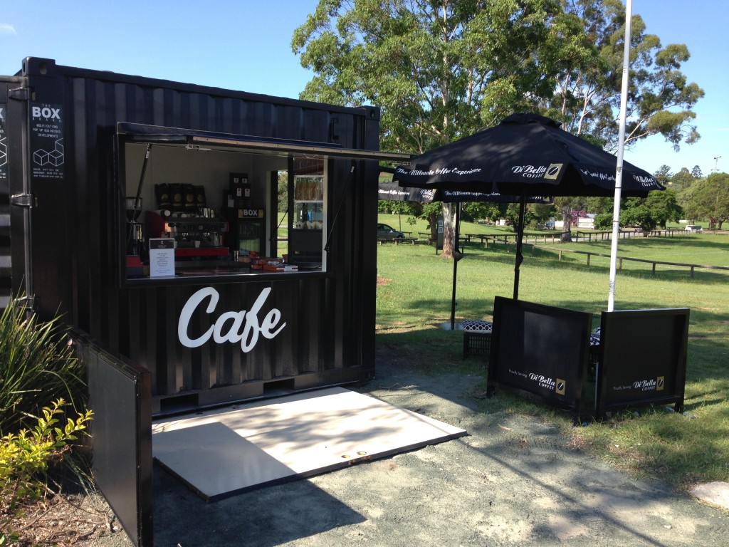 Container Cafe Idea - Container Interior Design Idea