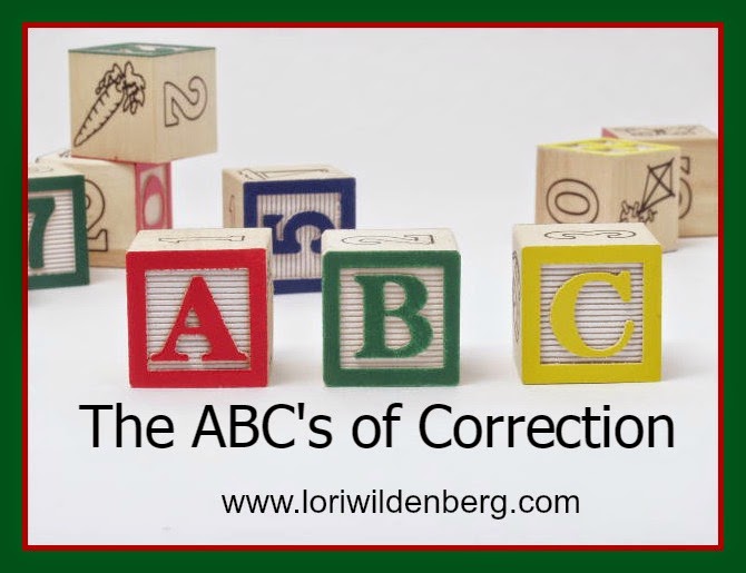 The ABC's of Correction - Lori Wildenberg