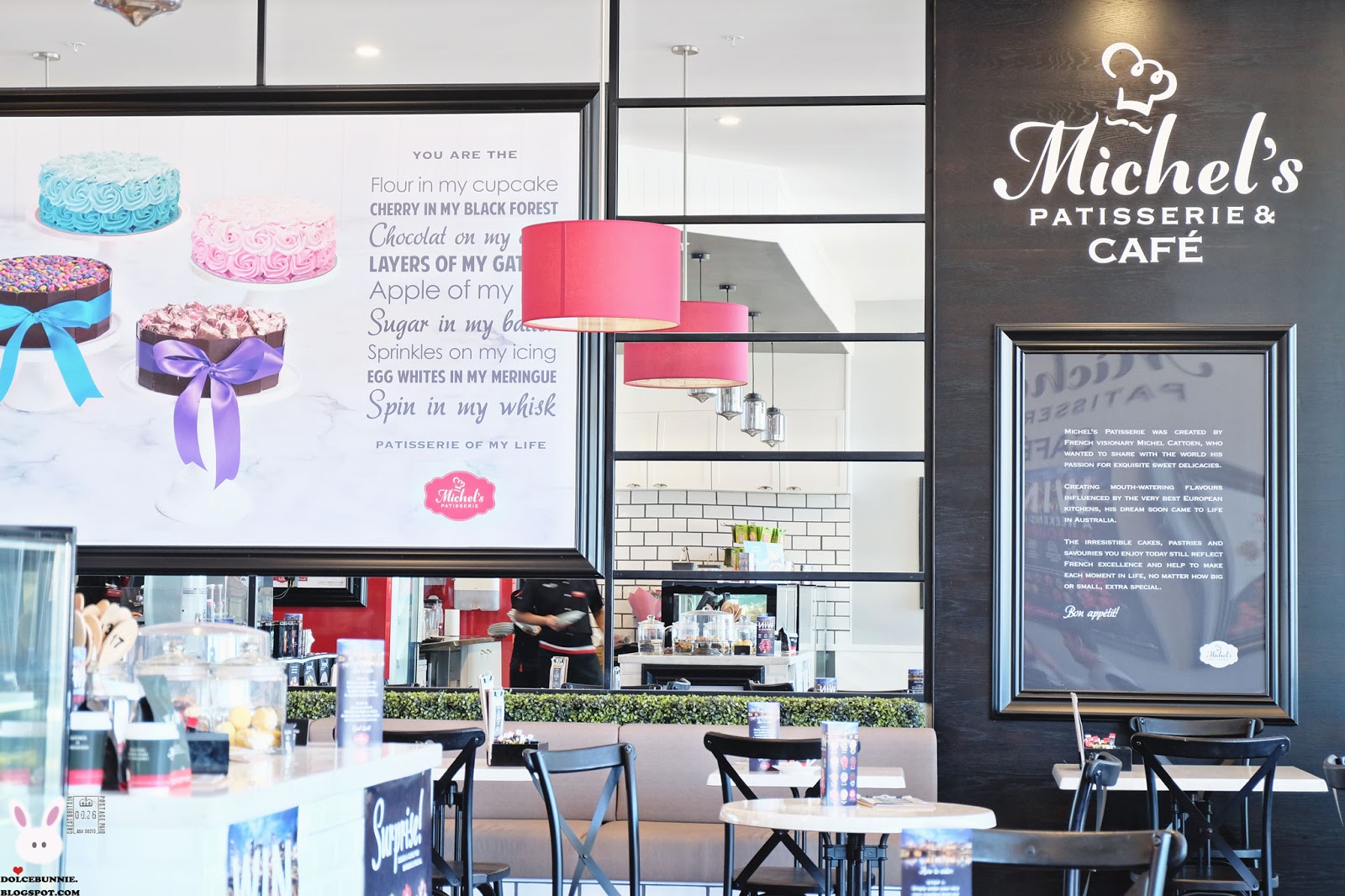 New Cafe menu at Michel's Patisserie | DolceBunnie