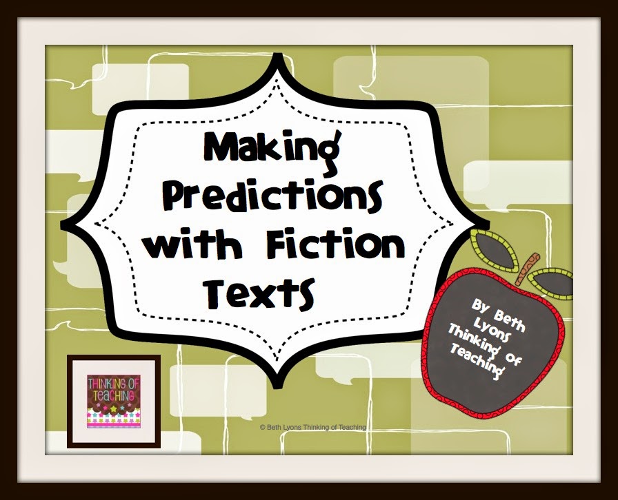 Thinking of Teaching: Making Predictions (Freebie)