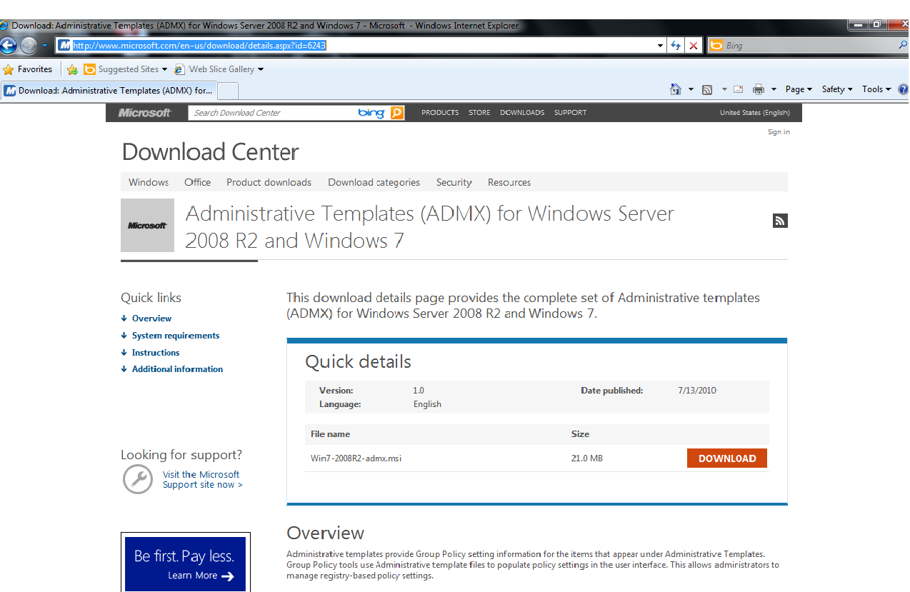 AD Shot Gyan: How To Create a Central Store for ADMX/ADML
