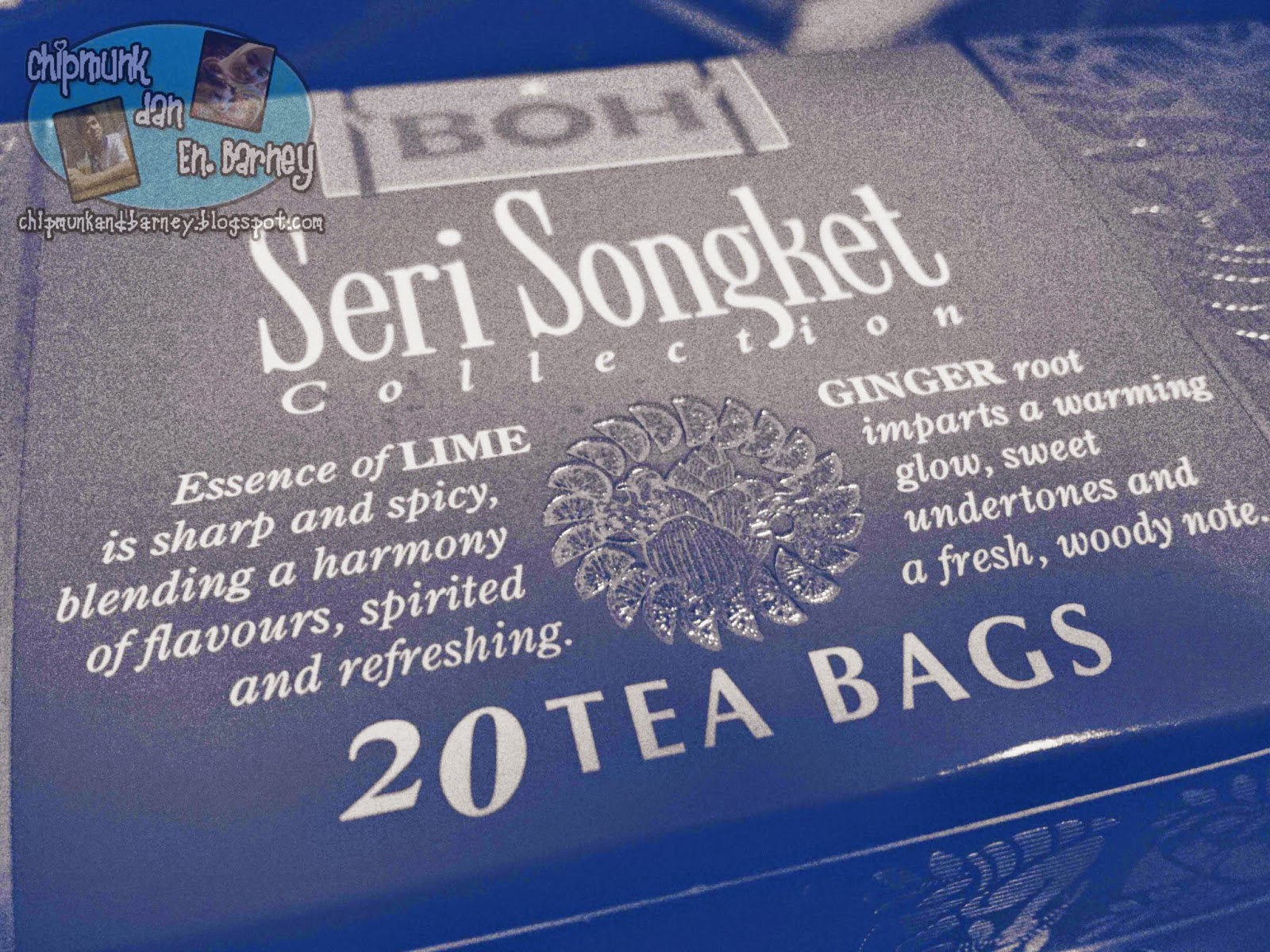 All About Life: BOH Seri Songket Collection Flavoured Tea : Lime and Ginger