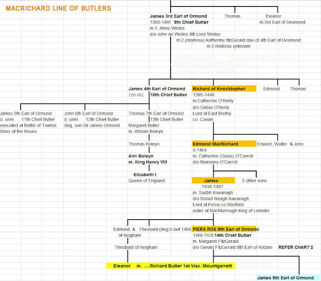 Butler Genealogical History in Ireland: History of the Butlers ...