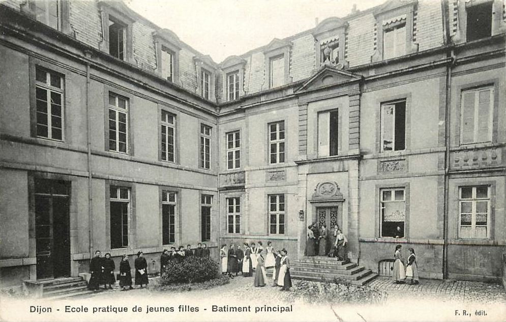Dijon en 1900: La rue Condorcet : le Lycée de Jeunes Filles