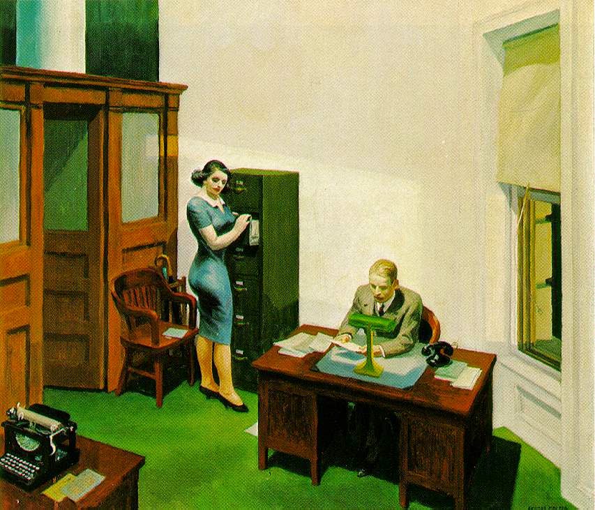 Edward Hopper ~ O pintor da solidão ~ Pinturas do AUwe