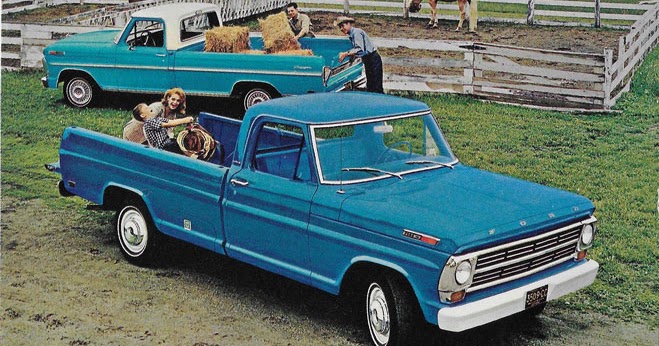 *Postcard Gems: Ford Pickups
