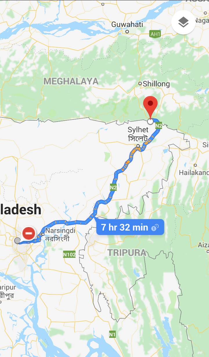 Jaflong is a hill station and popular tourist destination in the ...