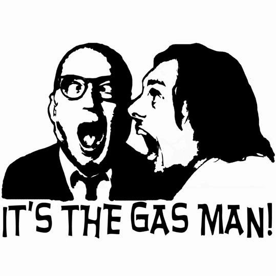 Evidence that having the gas man in throws one into awkward social dilemmas