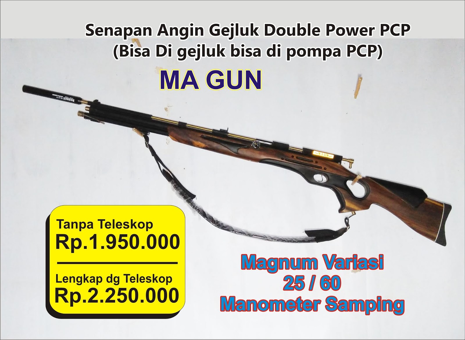 Jual senapang angin gejluk 4.5.5 Kota Medan Sumatera Utara