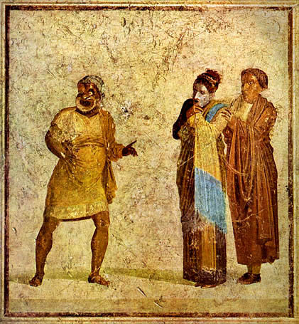 DOMVS ROMANA: Atellana et Mimus, actores cómicos del teatro de la ...