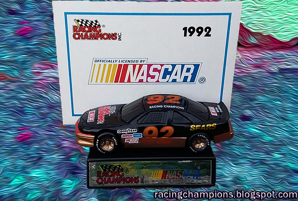 NASCAR Racing Champions Blog: 1991 and 1992 Racing Champions Sears Set Cars