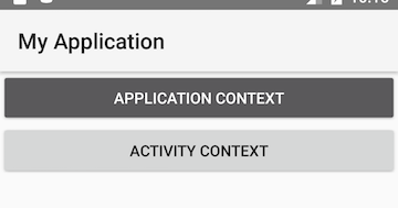 Y.A.M の 雑記帳: View のコンテキストに Application Context を渡すとテーマが適用されない