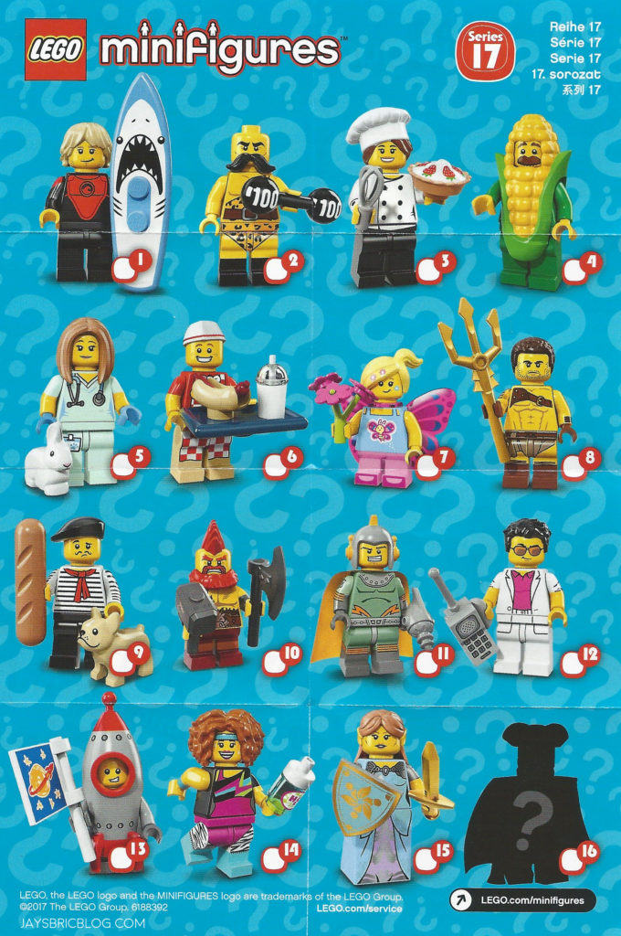 The Minifigure Collector: Lego Minifigure Series 1 -19, Ninjago Movie ...