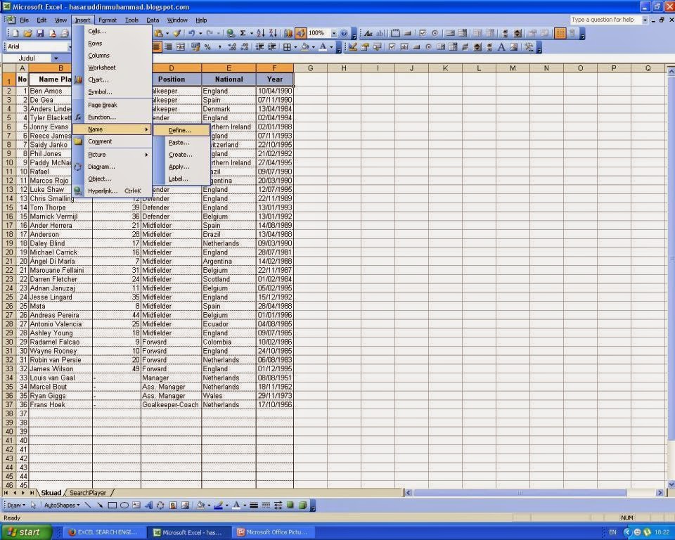 Excel Search Engine : Cari Data Pada Tabel Excel | Hasaruddin