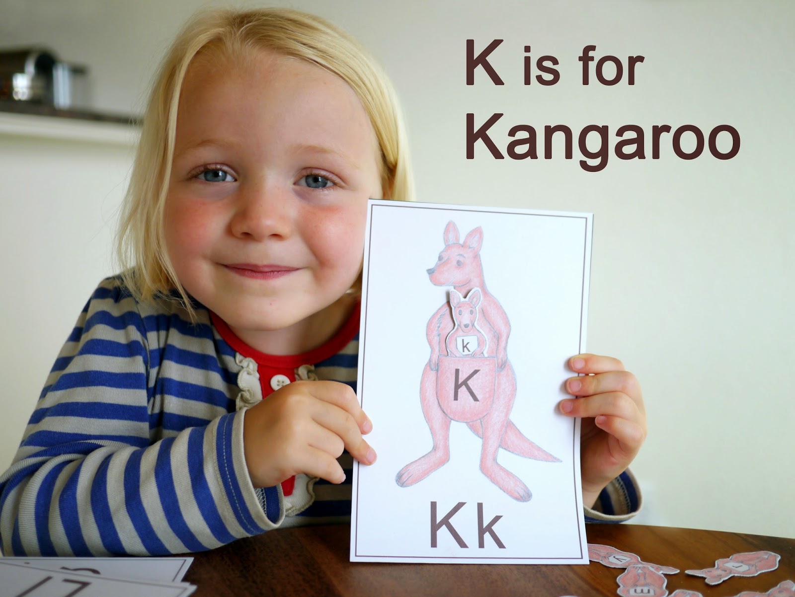 K Is For Kangaroo Craft