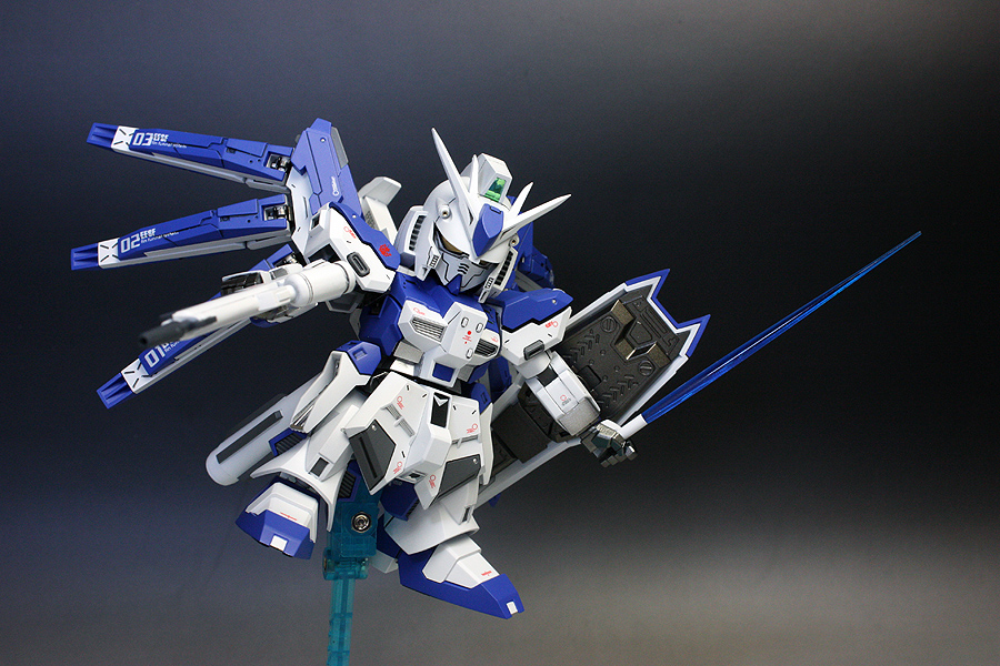 GUNDAM GUY: SD RX-93-2 Hi-Nu Gundam - Painted Build