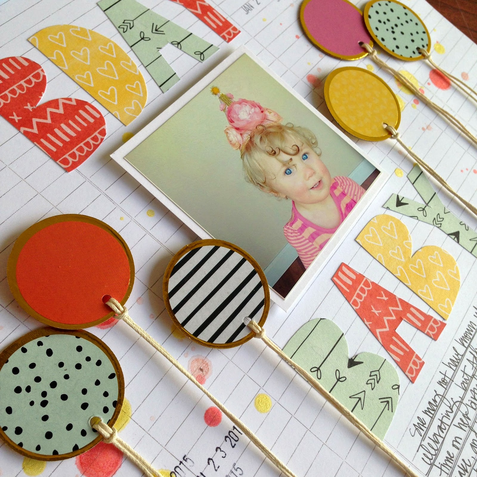 Precocious Paper: Scrapbook Circle Anniversary Blog Hop