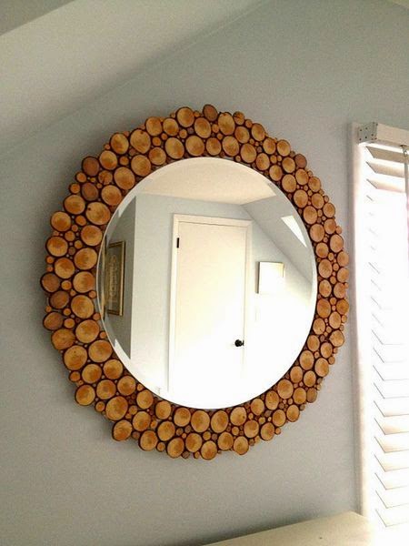 Creative ideas to enhance your home mirror ~ Art Craft Gift Ideas