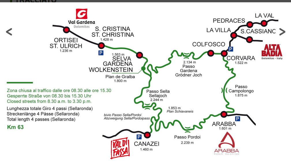 biciak: Cycling in the Dolomites - Sellaronda Bike Day