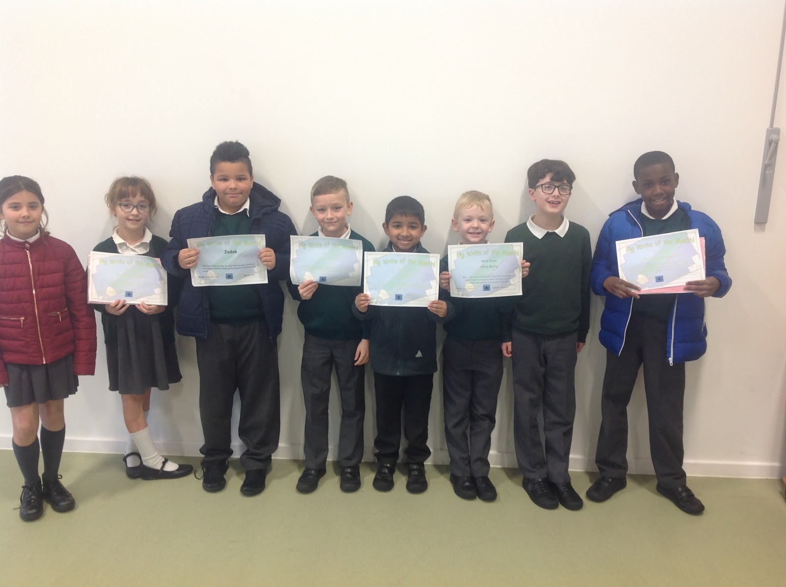 Suttons Primary School: Big Write of the Month - February 2017