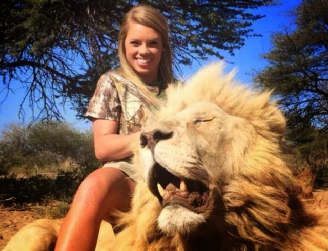 Repudiable cazadora Kendall Jones, ahora realizó un concurso para ...