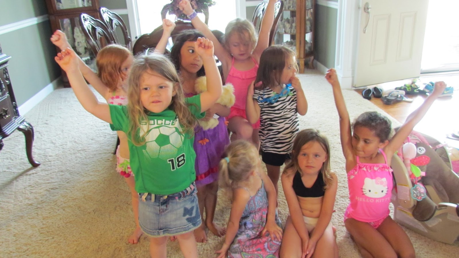 Petersen Family Journey: Cheer Pool Party