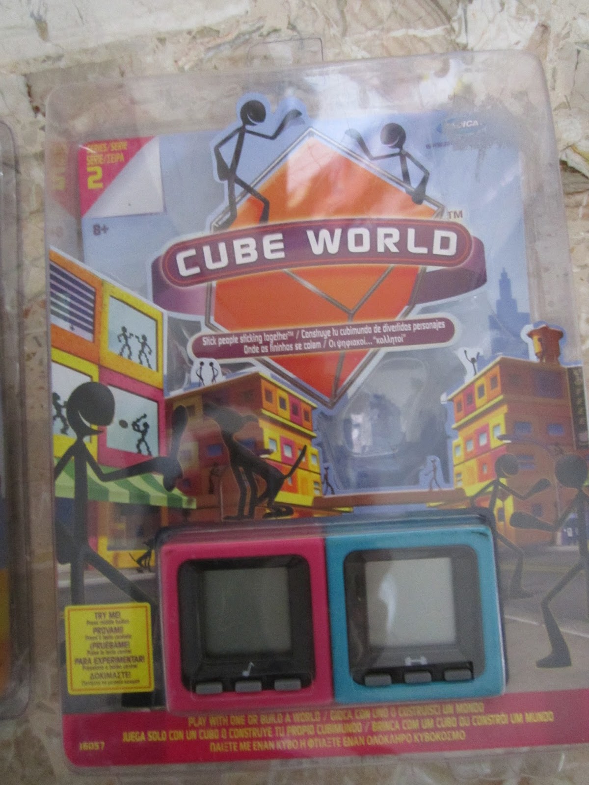 La soffitta di laa laa e po: Cube world- radica/mattel: un minimondo in ...