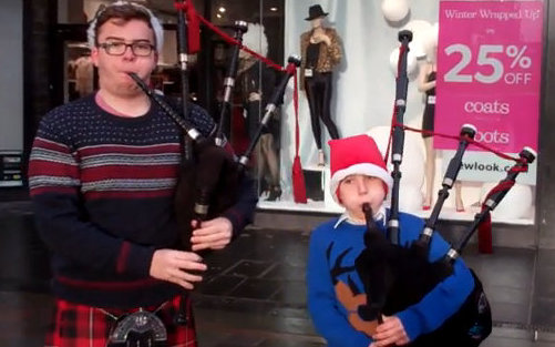 Tour Scotland: Merry Christmas From Perth Perthshire Scotland