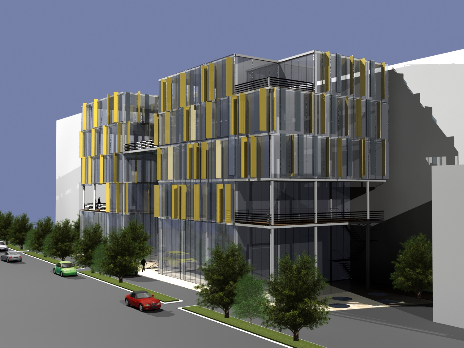 URBANO RENDERS: Edificio Municipal - Proyecto FADU