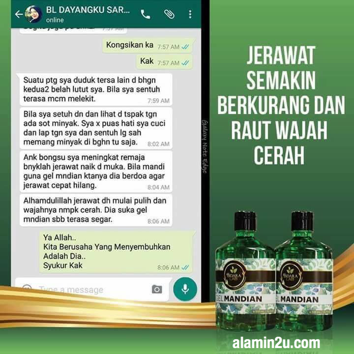 Cik Bebeq Beauty Shop : GEL MANDIAN BIDARA BY LAB ( DELIVERY JB ...