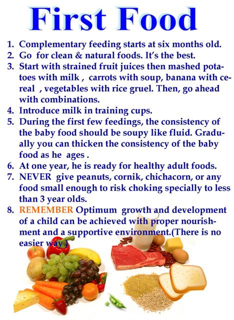 My Address is Earth: Baby's First Food